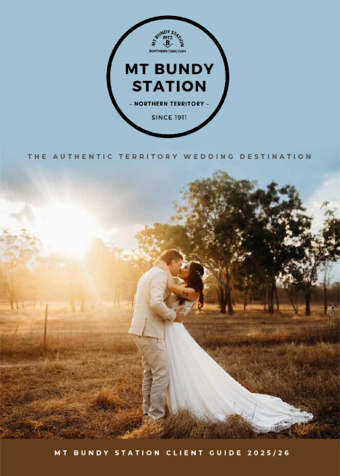 WEDDING & EVENTS – Mt Bundy Station